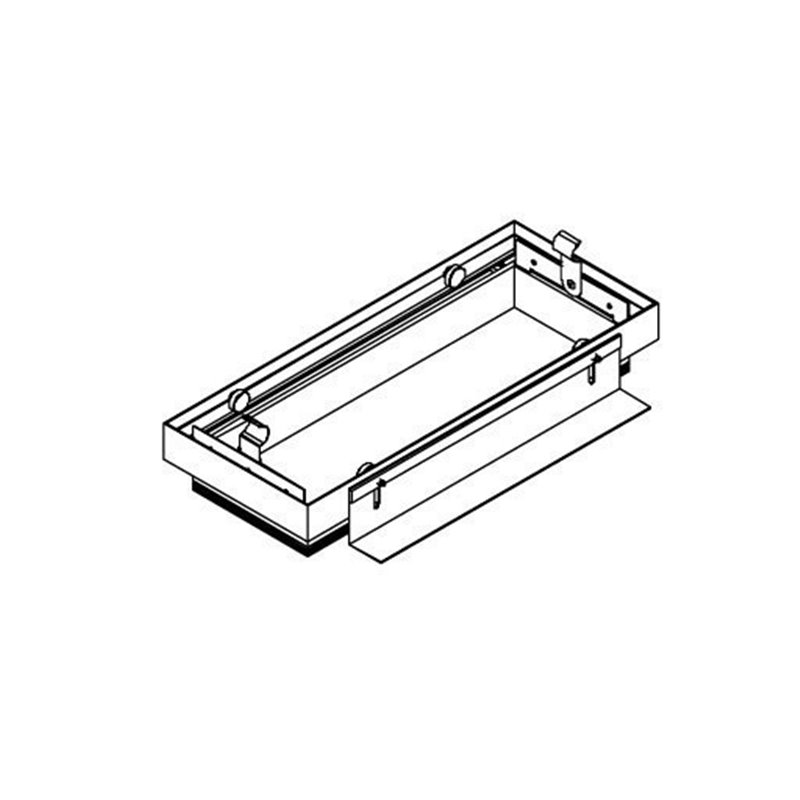 Acheter Modular Recessed frame Mini multiple trimless 3x en ligne avec ...