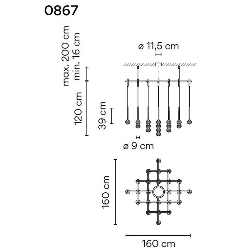 Acheter Vibia Algorithm 25X Rectangular Recessed - 0867 lampe a ...