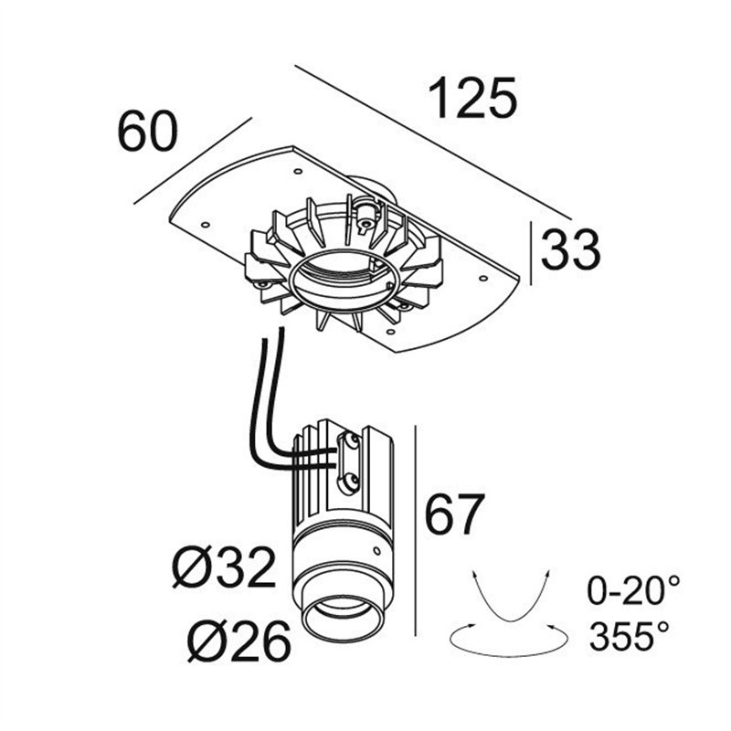 Delta Light MICROSPY IN TRIMLESS OK Spot encastré
